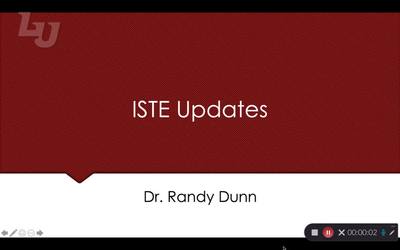 ISTE Review: Designer Standard - Liberty University