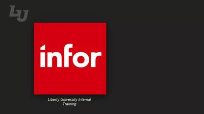 Infor - FOAPAL - Liberty University