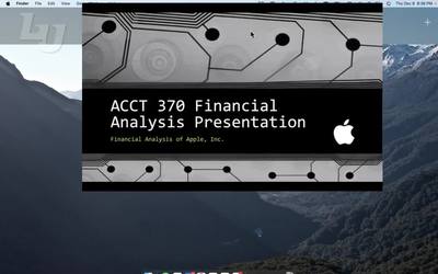 ACCT 370 Final Presentation - Liberty University