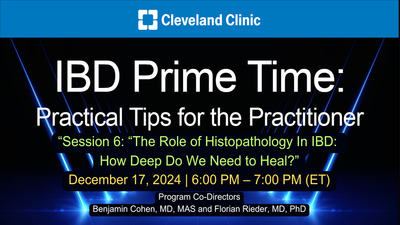 IBD Prime Time - Dec. 17, 2024 - ConsultQD Live | Physician to ...