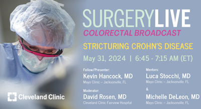 Surgery Live - May 31, 2024 - ConsultQD Live | Physician to physician ...