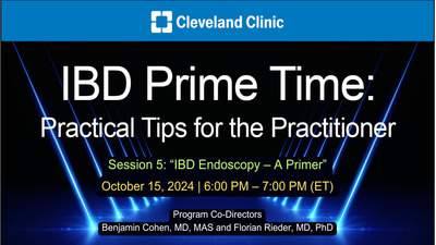 IBD Prime Time - Oct. 15, 2024 - ConsultQD Live | Physician to ...
