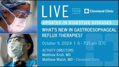 Live From Cleveland Clinic - Oct. 9, 2024 - ConsultQD Live | Physician ...