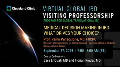 Virtual Global IBD Visiting Professorship - Sept, 17, 2024 - ConsultQD ...