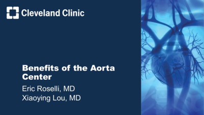 Benefits of the Aorta Center - ConsultQD Live | Physician to physician ...