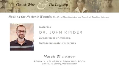 The Great War and Its Legacy: Dr. John Kinder - Video | Oklahoma State ...