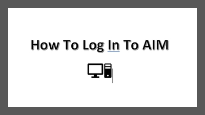 How To Log In To Aim - Video | Oklahoma State University
