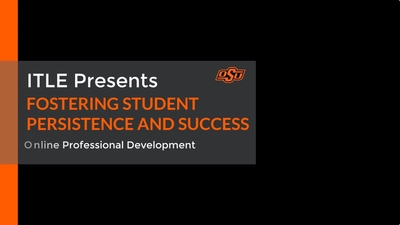 Fostering Student Persistence and Success: Practical Strategies for ...