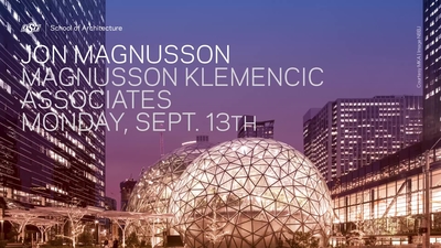 School of Architecture Lecture Series: Jon Magnusson - Video | Oklahoma ...