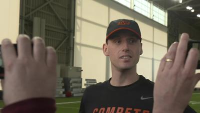 3/13/19 Cowboy Football: Sean Gleeson Speaks to the Media - Video ...