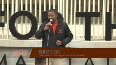 MLK March Special Speaker: Caileb Booze - Video | Oklahoma State University