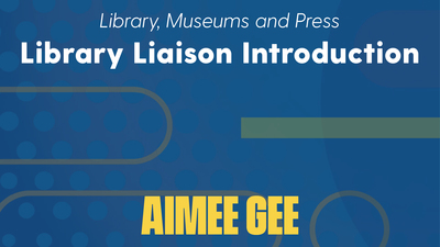 Aimee Gee Introduction - UD Capture | University of Delaware