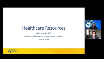 Before You Arrive Webinar 2 - Healthcare - UD Capture | University of ...