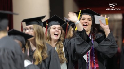 Fall 2019 University Commencement Ceremony - Virginia Tech - Video