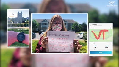 Run in Remembrance goes virtual for 2020 - Virginia Tech - Video