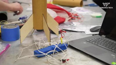 Aerospace Engineering Major Perfects The Launch Of High Powered Rockets ...