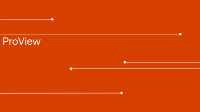 ProView - Product Training - US | Thomson Reuters