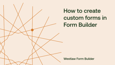 How to create custom forms in Form Builder - Product Training - US ...