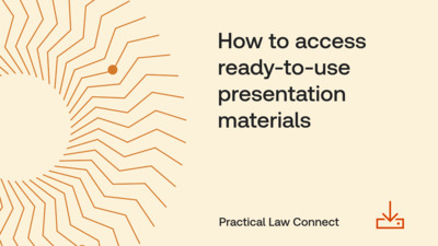 How to access ready-to-use presentation materials - Product Training ...