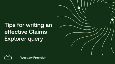 Tips for writing an effective Claims Explorer query - Product Training ...