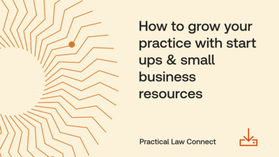 How to grow your practice with start ups & small businesses resources ...