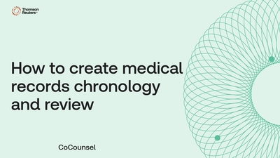 How to create medical records chronology and review - Product Training ...