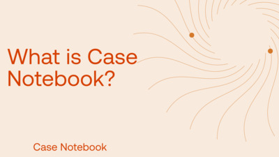 What is Case Notebook? - Product Training - US | Thomson Reuters