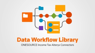 Alteryx-V3-ONESOURCE Income Tax Alteryx Connectors - Product Training: Live