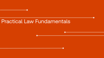 Practical Law Fundamentals - Product Training - US | Thomson Reuters