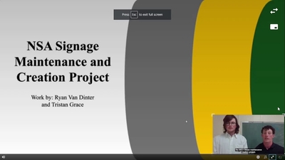 The NSA Signage Restoration Project - Watch.ABAC.edu