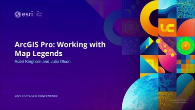 ArcGIS Pro: Working with Map Legends - Esri Videos: GIS, Events, ArcGIS ...