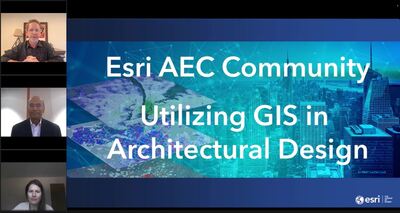 Esri AEC Community Webinar - May 2024 - Architecture Design - Esri ...