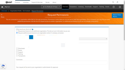 How To: Request additional permissions in My Esri - Esri Videos: GIS ...