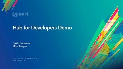 Hub for Developers Demo - Esri Videos: GIS, Events, ArcGIS Products ...