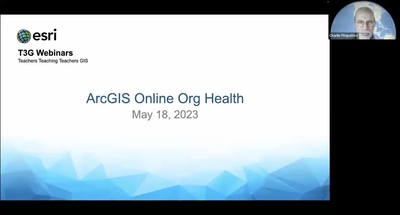 ArcGIS Online Org Health - Esri Videos: GIS, Events, ArcGIS Products ...