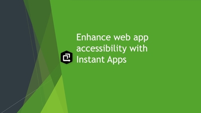 Enhance Web App Accessibility with Instant Apps - Esri Videos: GIS ...