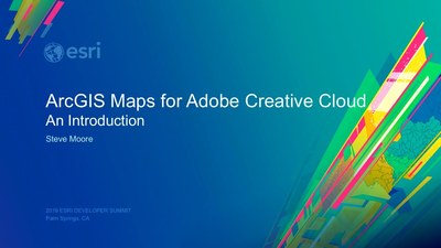 ArcGIS Maps for Adobe Creative Cloud: An Introduction - Esri Videos ...
