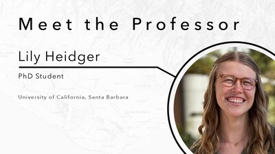 UCSB Meet the Professor - Lily Heidger - Esri Videos: GIS, Events ...