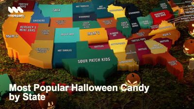 Animated Maps: Most Popular Halloween Candy by State - Esri Videos: GIS ...