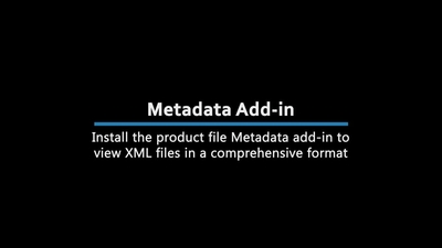 Topographic metadata add-in - Esri Videos: GIS, Events, ArcGIS Products ...