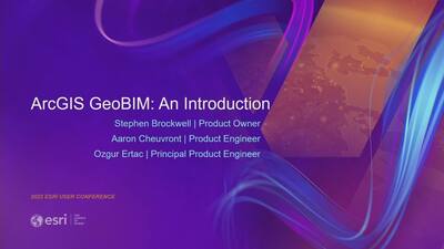 ArcGIS GeoBIM: An Introduction - Esri Videos: GIS, Events, ArcGIS ...