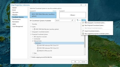 Find the right coordinate system in ArcGIS Pro - Esri Videos: GIS ...