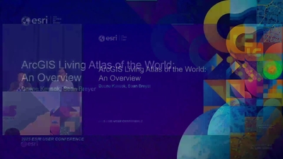 ArcGIS Living Atlas of the World: An Overview - Esri Videos: GIS ...