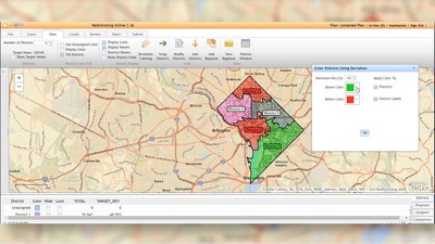 Esri Redistricting - Deviation Coloring - Esri Videos: GIS, Events ...