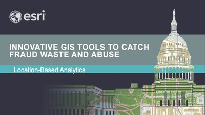 4 Ways GIS Helps Fight Fraud - Esri Videos: GIS, Events, ArcGIS ...