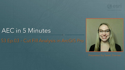 GIS for AEC in 5 min S3E03 - Cut Fill Geoprocessing Tool - Esri Videos ...