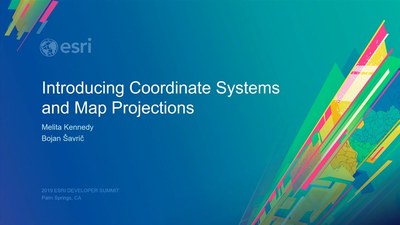 Introducing Coordinate Systems and Map Projections - Esri Videos: GIS ...