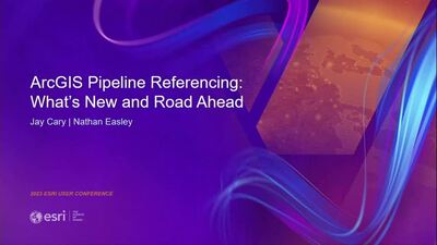 ArcGIS Pipeline Referencing: What's New and the Road Ahead - Esri ...