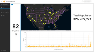 Display a Countdown in the Indicator Element Using Arcade in ArcGIS ...