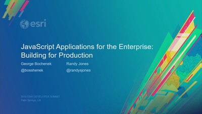 Javascript Applications for the Enterprise: Building for Production ...